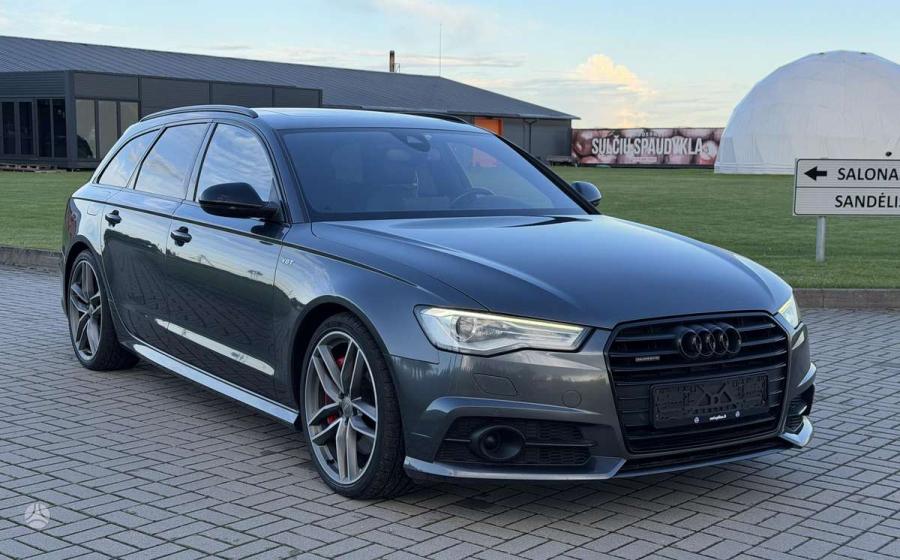Pelēks Audi A6 2016 Raseiniai, ar dzinēja tilpumu 2.97 L un nobraukumu 289 tūkst. km par 16450 €, foto 14 vietnē AUTOMOTO.COM.LV