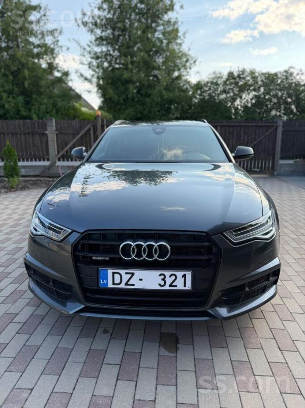 Pelēks Audi A6 2016 Bauska, ar dzinēja tilpumu 3.00 L un nobraukumu 300 tūkst. km par 18200 €, foto 2 vietnē AUTOMOTO.COM.LV