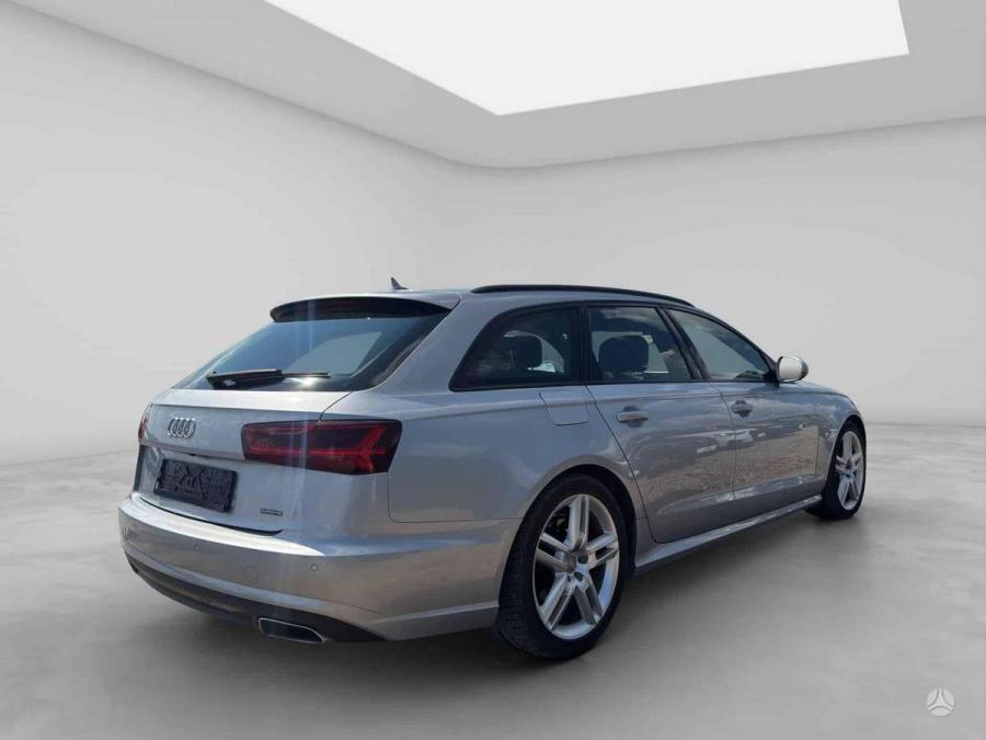 Pelēks Audi A6 2016 Kauņa, ar dzinēja tilpumu 3.00 L un nobraukumu 321 tūkst. km par 14490 €, foto 7 vietnē AUTOMOTO.COM.LV