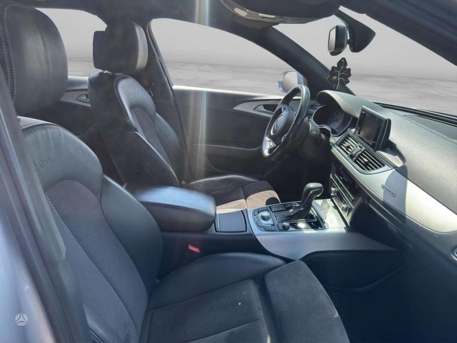 Pelēks Audi A6 2016 Kauņa, ar dzinēja tilpumu 3.00 L un nobraukumu 321 tūkst. km par 14490 €, foto 17 vietnē AUTOMOTO.COM.LV