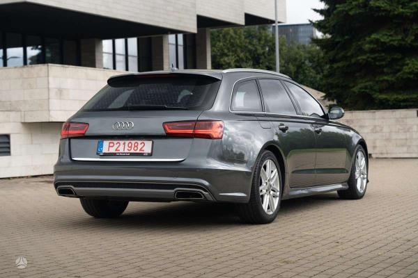 Pelēks Audi A6 2016 Viļņa, ar dzinēja tilpumu 2.00 L un nobraukumu 269 tūkst. km par 13900 €, foto 5 vietnē AUTOMOTO.COM.LV