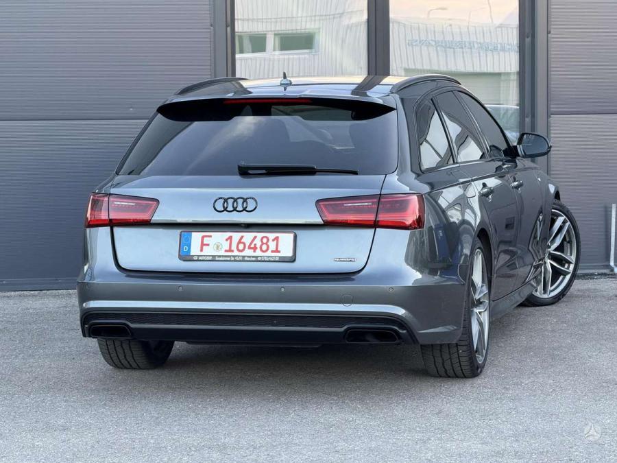 Grey Audi A6 2016 in Jonava, with an engine capacity of 2.97 L and mileage of 275 thousand km for 19300 €, photo 9 on AUTOMOTO.COM.LV