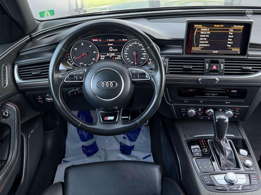 Grey Audi A6 2016 in Jonava, with an engine capacity of 2.97 L and mileage of 275 thousand km for 19300 €, photo 22 on AUTOMOTO.COM.LV