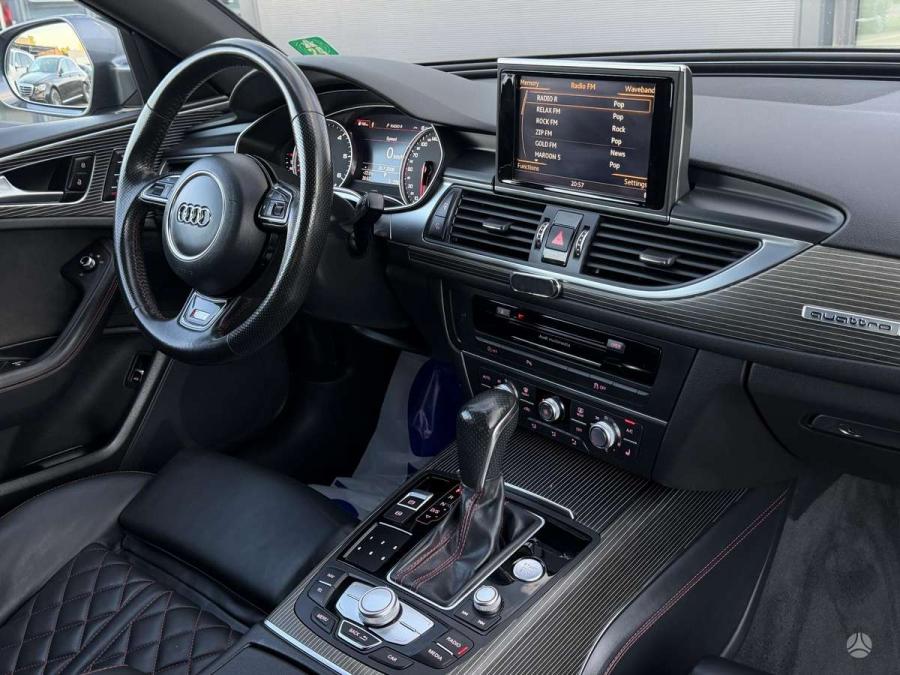 Grey Audi A6 2016 in Jonava, with an engine capacity of 2.97 L and mileage of 275 thousand km for 19300 €, photo 23 on AUTOMOTO.COM.LV