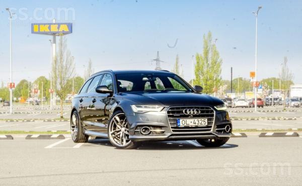 Grey Audi A6 2016 in Riga, with an engine capacity of 3.00 L and mileage of 246 thousand km for 13990 €, photo 2 on AUTOMOTO.COM.LV
