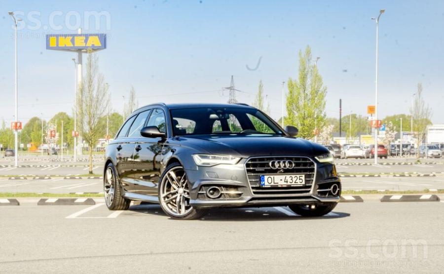 Grey Audi A6 2016 in Riga, with an engine capacity of 3.00 L and mileage of 246 thousand km for 13990 €, photo 3 on AUTOMOTO.COM.LV