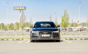 Grey Audi A6 2016 in Riga, with an engine capacity of 3.00 L and mileage of 246 thousand km for 13990 €, photo 4 on AUTOMOTO.COM.LV