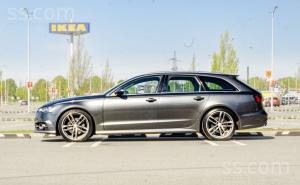 Grey Audi A6 2016 in Riga, with an engine capacity of 3.00 L and mileage of 246 thousand km for 13990 €, photo 5 on AUTOMOTO.COM.LV