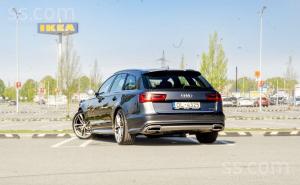 Grey Audi A6 2016 in Riga, with an engine capacity of 3.00 L and mileage of 246 thousand km for 13990 €, photo 8 on AUTOMOTO.COM.LV
