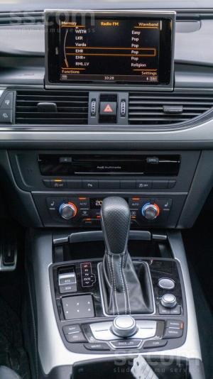 Grey Audi A6 2016 in Riga, with an engine capacity of 3.00 L and mileage of 246 thousand km for 13990 €, photo 13 on AUTOMOTO.COM.LV
