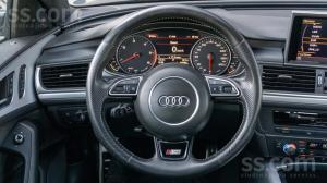 Grey Audi A6 2016 in Riga, with an engine capacity of 3.00 L and mileage of 246 thousand km for 13990 €, photo 14 on AUTOMOTO.COM.LV