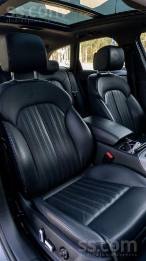 Grey Audi A6 2016 in Riga, with an engine capacity of 3.00 L and mileage of 246 thousand km for 13990 €, photo 32 on AUTOMOTO.COM.LV