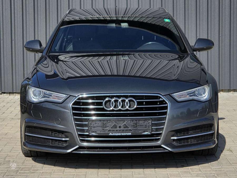 Grey Audi A6 2016 in Kaunas, with an engine capacity of 2.00 L and mileage of 300 thousand km for 12999 €, photo 6 on AUTOMOTO.COM.LV