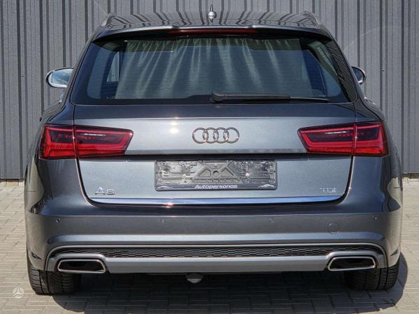 Grey Audi A6 2016 in Kaunas, with an engine capacity of 2.00 L and mileage of 300 thousand km for 12999 €, photo 6 on AUTOMOTO.COM.LV