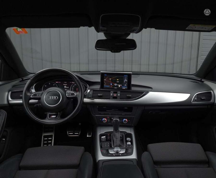 Grey Audi A6 2016 in Kaunas, with an engine capacity of 2.00 L and mileage of 300 thousand km for 12999 €, photo 21 on AUTOMOTO.COM.LV