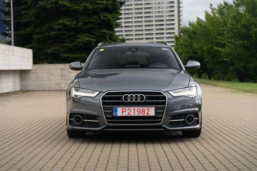Pelēks Audi A6 2016 Viļņa, ar dzinēja tilpumu 2.00 L un nobraukumu 269 tūkst. km par 13300 €, foto 3 vietnē AUTOMOTO.COM.LV