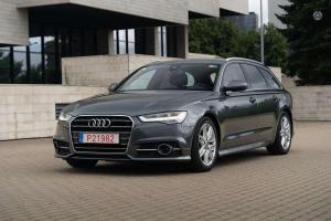 Pelēks Audi A6 2016 Viļņa, ar dzinēja tilpumu 2.00 L un nobraukumu 269 tūkst. km par 13300 €, foto 4 vietnē AUTOMOTO.COM.LV