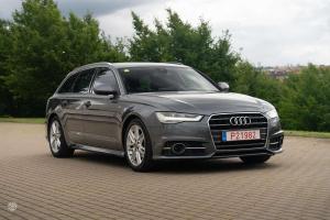 Pelēks Audi A6 2016 Viļņa, ar dzinēja tilpumu 2.00 L un nobraukumu 269 tūkst. km par 13300 €, foto 5 vietnē AUTOMOTO.COM.LV