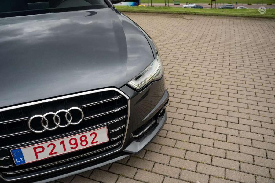 Pelēks Audi A6 2016 Viļņa, ar dzinēja tilpumu 2.00 L un nobraukumu 269 tūkst. km par 13300 €, foto 12 vietnē AUTOMOTO.COM.LV