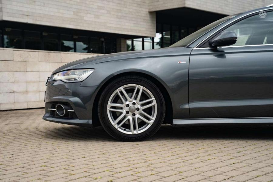 Pelēks Audi A6 2016 Viļņa, ar dzinēja tilpumu 2.00 L un nobraukumu 269 tūkst. km par 13300 €, foto 13 vietnē AUTOMOTO.COM.LV