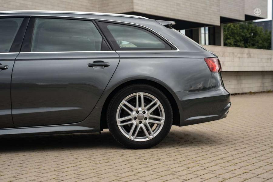 Pelēks Audi A6 2016 Viļņa, ar dzinēja tilpumu 2.00 L un nobraukumu 269 tūkst. km par 13300 €, foto 14 vietnē AUTOMOTO.COM.LV