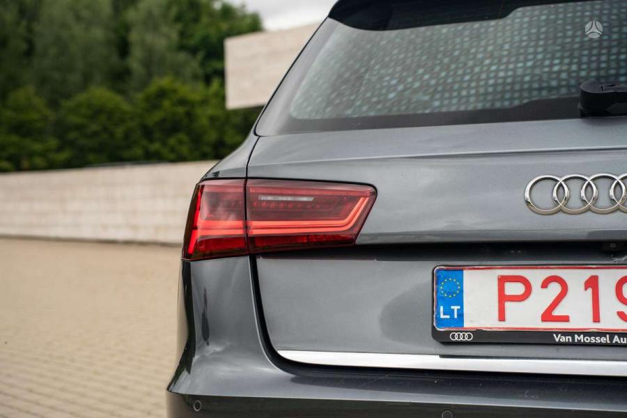 Pelēks Audi A6 2016 Viļņa, ar dzinēja tilpumu 2.00 L un nobraukumu 269 tūkst. km par 13300 €, foto 15 vietnē AUTOMOTO.COM.LV