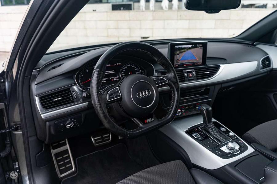 Pelēks Audi A6 2016 Viļņa, ar dzinēja tilpumu 2.00 L un nobraukumu 269 tūkst. km par 13300 €, foto 16 vietnē AUTOMOTO.COM.LV