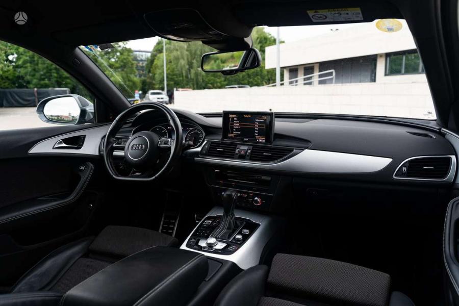 Pelēks Audi A6 2016 Viļņa, ar dzinēja tilpumu 2.00 L un nobraukumu 269 tūkst. km par 13300 €, foto 17 vietnē AUTOMOTO.COM.LV