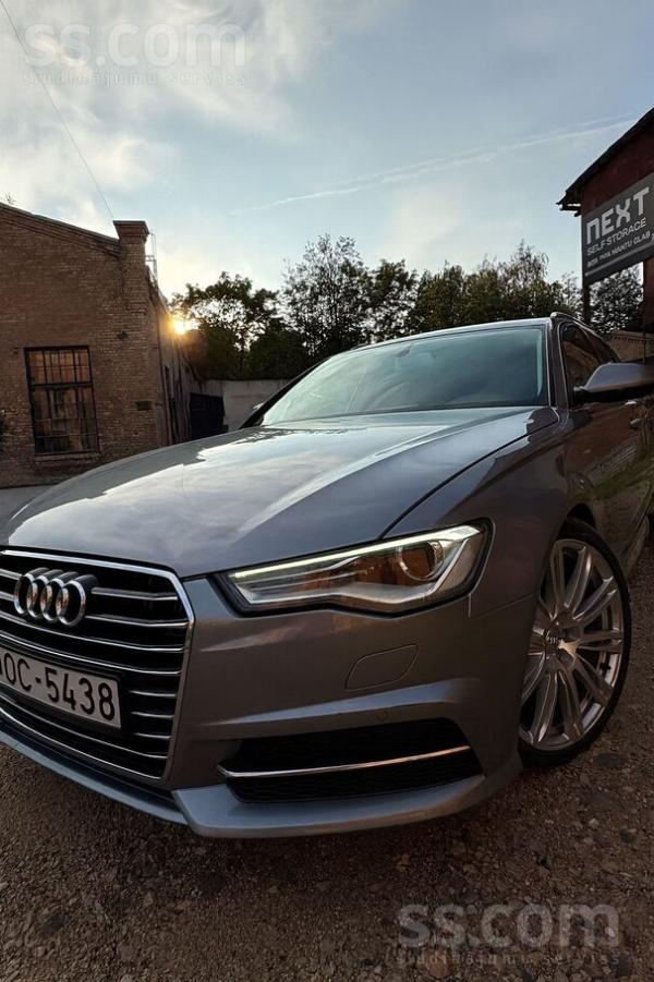 Grey Audi A6 2016 in Riga, with an engine capacity of 2.00 L and mileage of 225 thousand km for 14000 €, photo 6 on AUTOMOTO.COM.LV