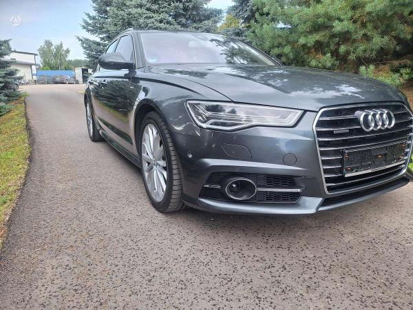 Pelēks Audi A6 2016 Utena, ar dzinēja tilpumu 2.97 L un nobraukumu 273 tūkst. km par 13500 €, foto 2 vietnē AUTOMOTO.COM.LV