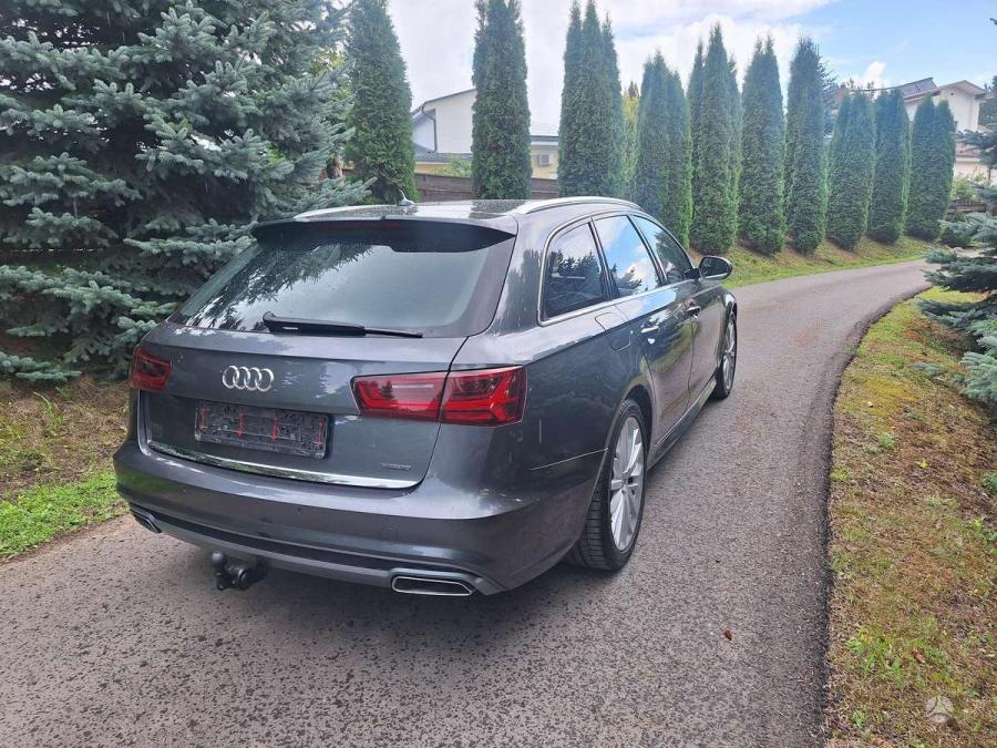 Grey Audi A6 2016 in Utena, with an engine capacity of 2.97 L and mileage of 273 thousand km for 13500 €, photo 6 on AUTOMOTO.COM.LV