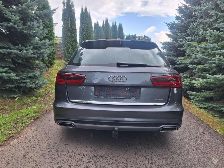 Grey Audi A6 2016 in Utena, with an engine capacity of 2.97 L and mileage of 273 thousand km for 13500 €, photo 7 on AUTOMOTO.COM.LV