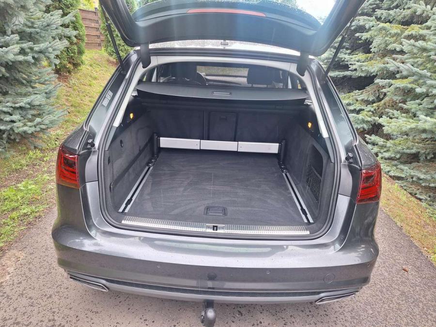 Grey Audi A6 2016 in Utena, with an engine capacity of 2.97 L and mileage of 273 thousand km for 13500 €, photo 8 on AUTOMOTO.COM.LV