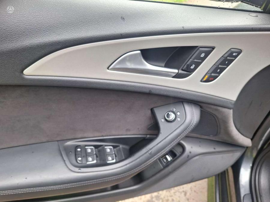Grey Audi A6 2016 in Utena, with an engine capacity of 2.97 L and mileage of 273 thousand km for 13500 €, photo 12 on AUTOMOTO.COM.LV