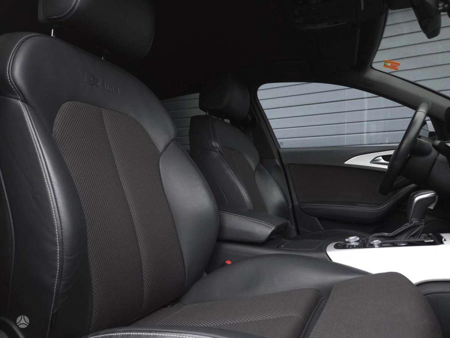 Grey Audi A6 2016 in Kaunas, with an engine capacity of 2.00 L and mileage of 300 thousand km for 12999 €, photo 19 on AUTOMOTO.COM.LV