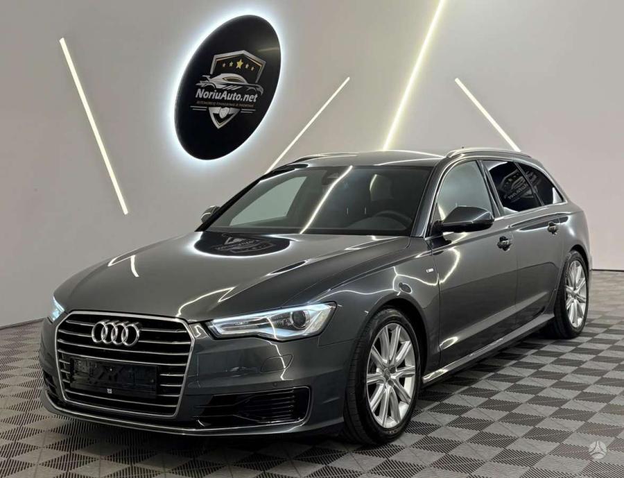 Grey Audi A6 2016 in Marijampole, with an engine capacity of 1.97 L and mileage of 268 thousand km for 12999 €, photo 7 on AUTOMOTO.COM.LV