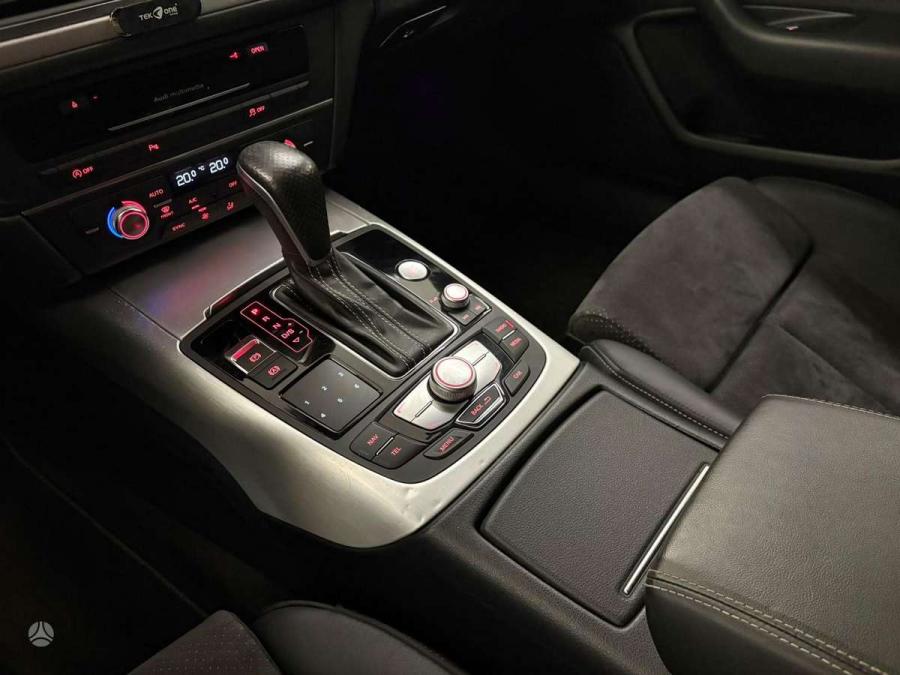 Grey Audi A6 2016 in Marijampole, with an engine capacity of 1.97 L and mileage of 268 thousand km for 12999 €, photo 15 on AUTOMOTO.COM.LV