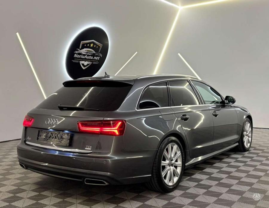 Grey Audi A6 2016 in Marijampole, with an engine capacity of 1.97 L and mileage of 268 thousand km for 12999 €, photo 30 on AUTOMOTO.COM.LV