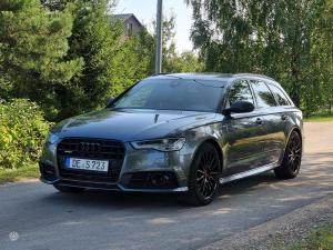 Grey Audi A6 2016 in Vilnius, with an engine capacity of 2.97 L and mileage of 198 thousand km for 20199 €, photo 4 on AUTOMOTO.COM.LV