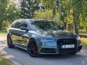 Grey Audi A6 2016 in Vilnius, with an engine capacity of 2.97 L and mileage of 198 thousand km for 20199 €, photo 6 on AUTOMOTO.COM.LV