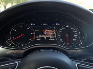 Grey Audi A6 2016 in Vilnius, with an engine capacity of 2.97 L and mileage of 198 thousand km for 20199 €, photo 32 on AUTOMOTO.COM.LV