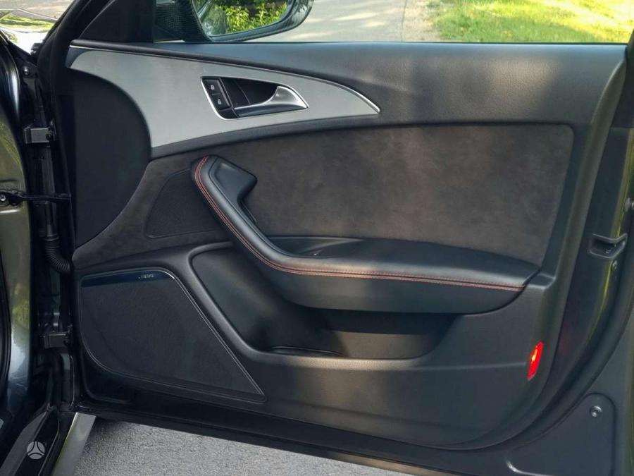 Grey Audi A6 2016 in Vilnius, with an engine capacity of 2.97 L and mileage of 198 thousand km for 20199 €, photo 33 on AUTOMOTO.COM.LV