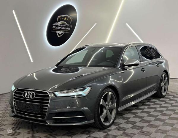 Audi A6 2016 Marijampole vietnē Pelēks Audi A6 2016 Marijampole, ar dzinēja tilpumu 2.97 L un nobraukumu 254 tūkst. km par 15650 €, foto 6 vietnē AUTOMOTO.COM.LV