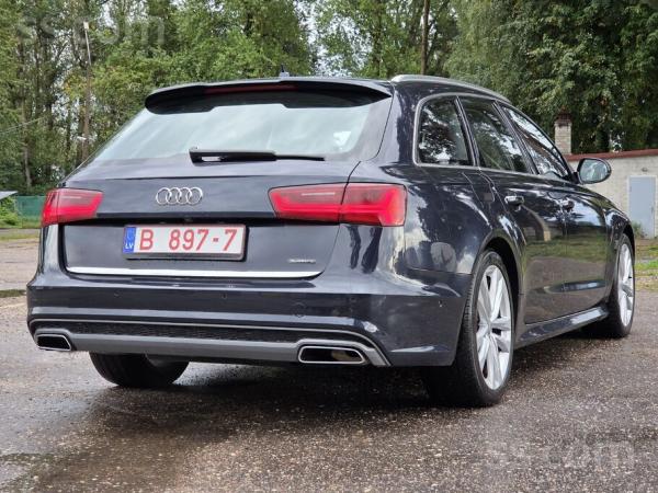 Grey Audi A6 2016 in Riga, with an engine capacity of 3.00 L and mileage of 0 thousand km for 9950 €, photo 4 on AUTOMOTO.COM.LV