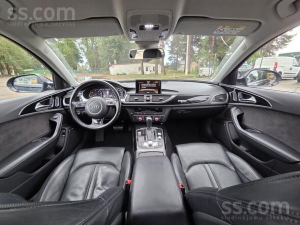 Grey Audi A6 2016 in Riga, with an engine capacity of 3.00 L and mileage of 0 thousand km for 9950 €, photo 5 on AUTOMOTO.COM.LV