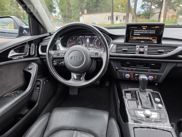 Grey Audi A6 2016 in Riga, with an engine capacity of 3.00 L and mileage of 0 thousand km for 9950 €, photo 6 on AUTOMOTO.COM.LV