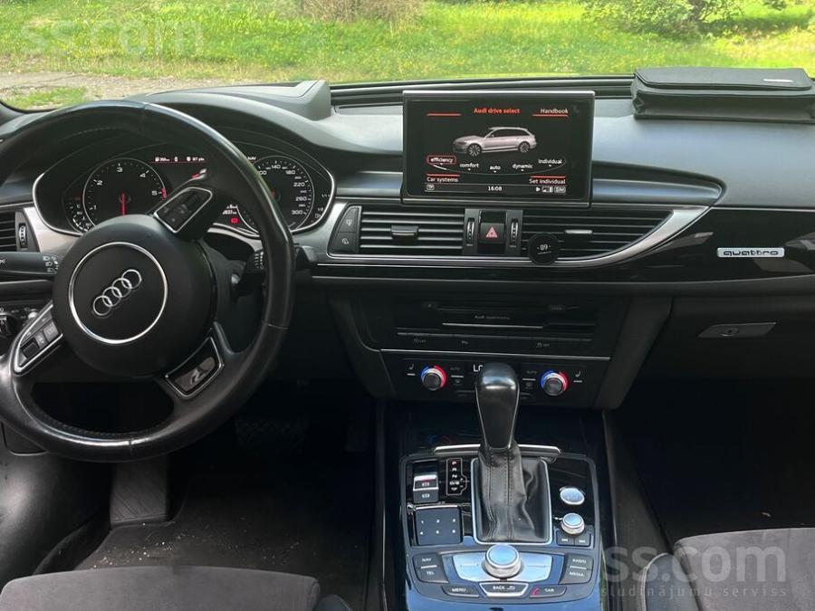 Pelēks Audi A6 2016 Liepāja, ar dzinēja tilpumu 3.00 L un nobraukumu 263 tūkst. km par 14000 €, foto 18 vietnē AUTOMOTO.COM.LV