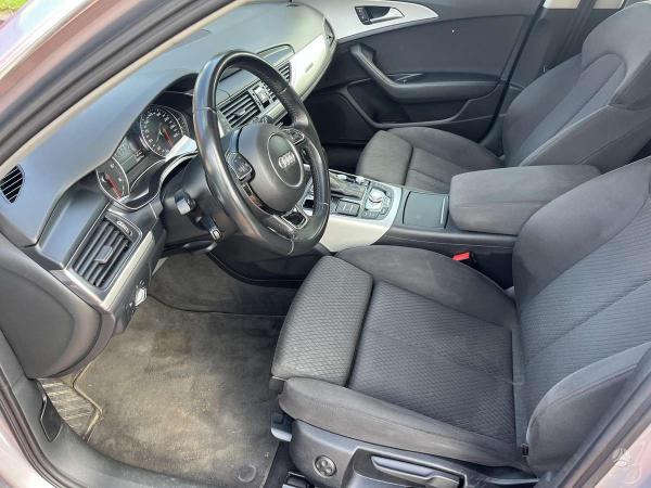 Grey Audi A6 2016 in Akmene, with an engine capacity of 2.97 L and mileage of 260 thousand km for 8500 €, photo 8 on AUTOMOTO.COM.LV