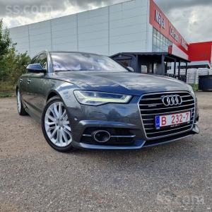 Grey Audi A6 2016 in Daugavpils, with an engine capacity of 3.00 L and mileage of 0 thousand km for 15950 €, photo 3 on AUTOMOTO.COM.LV