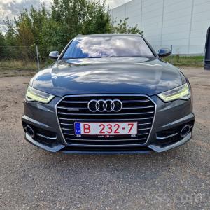 Grey Audi A6 2016 in Daugavpils, with an engine capacity of 3.00 L and mileage of 0 thousand km for 15950 €, photo 4 on AUTOMOTO.COM.LV